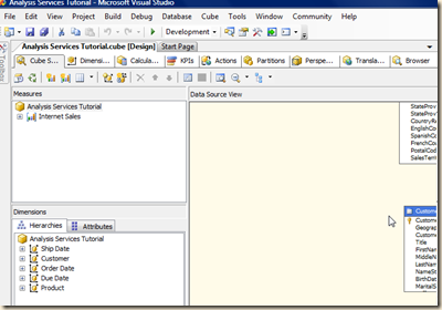 SSAS – Analysis Services Tutorial.cube | Sherry's BI Corner